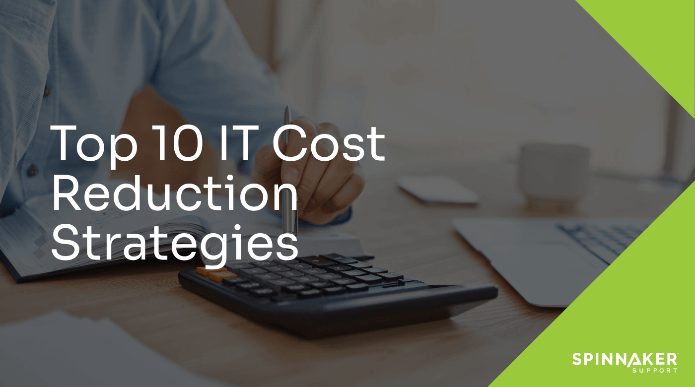 Top 10 IT Cost Reduction Strategies - Spinnaker Support